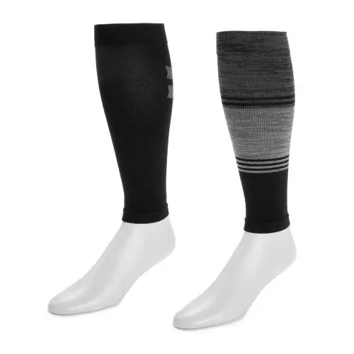 MUK LUKS 2 Pair Pack Compression Calf Nylon Sleeves