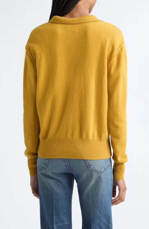 JAMIE HALLER The Polo Cashmere Sweater