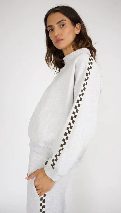 RAGABOND STUDIO Monty Mock Neck - Ash