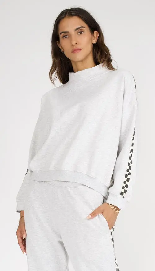 RAGABOND STUDIO Monty Mock Neck - Ash