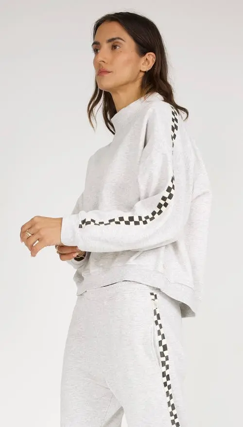 RAGABOND STUDIO Monty Mock Neck - Ash