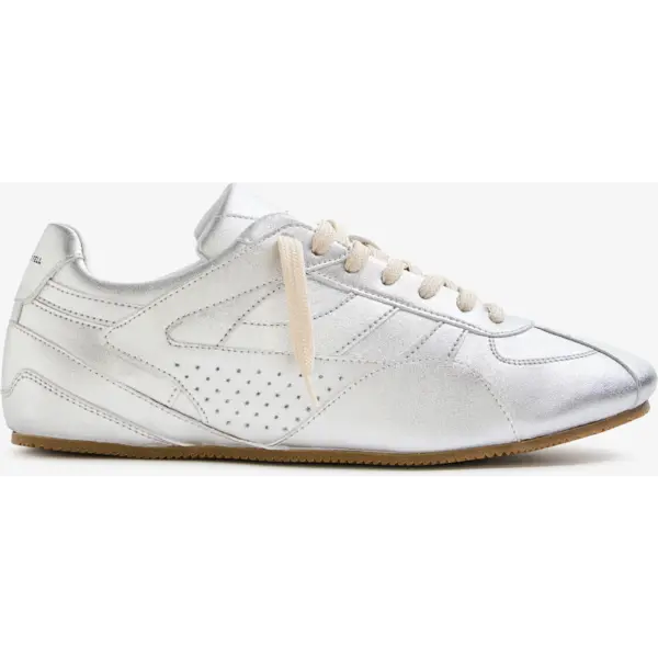 THOUSAND FELL Driver Sneaker - Metallic Silver