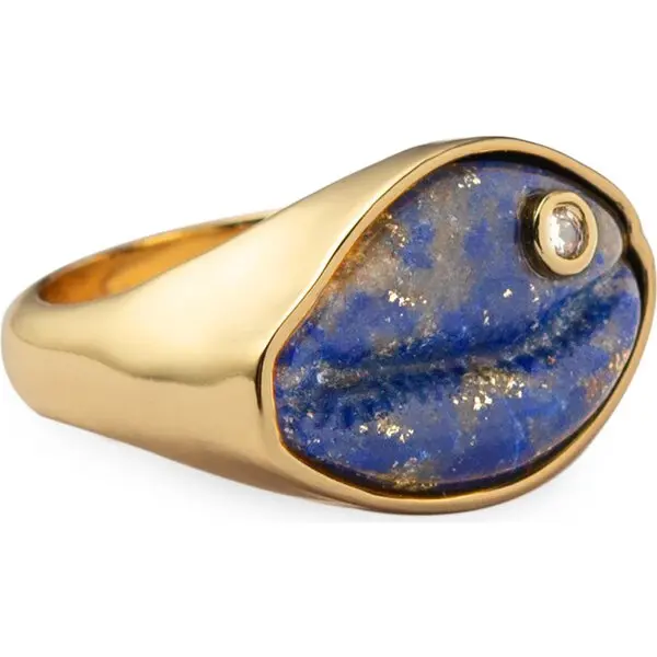 Éliou Coqui Lazuli Ring - Lapis