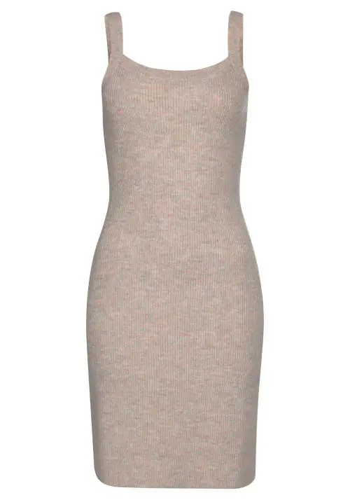 LASCANA Sleeveless Sweater Dress