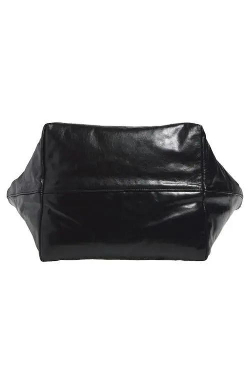 Alexander Wang Punch Genuine Shearling Lined Leather Tote