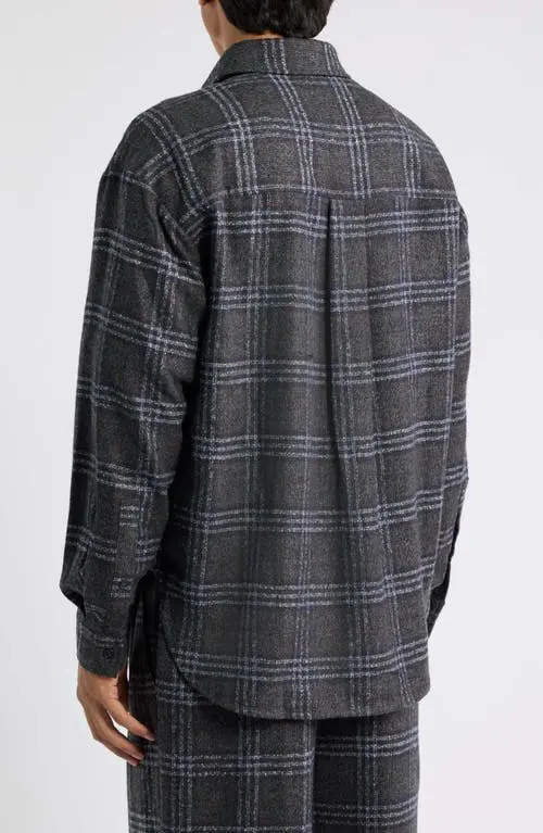 KROST Eco Relaxed Plaid Button-up Shirt