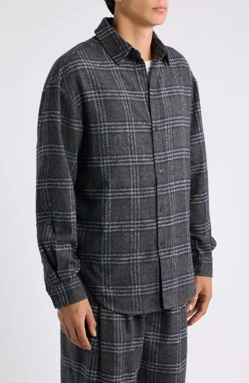 KROST Eco Relaxed Plaid Button-up Shirt
