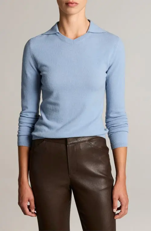 Vince V-neck Polo Sweater