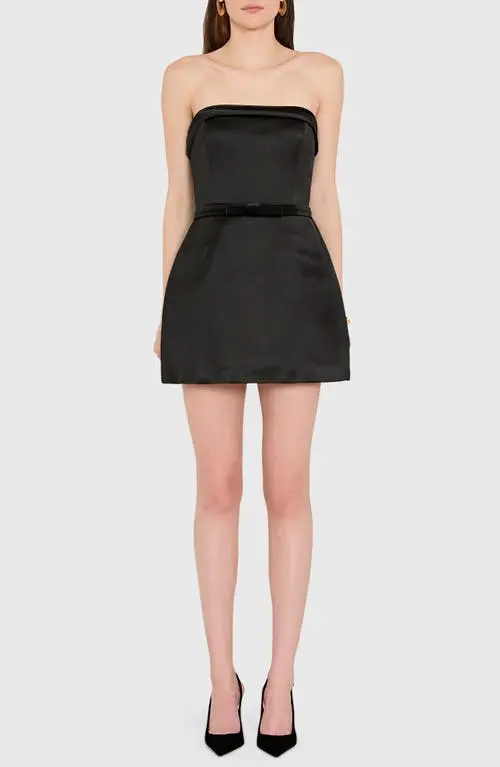 Amanda Uprichard Avalee Strapless Minidress