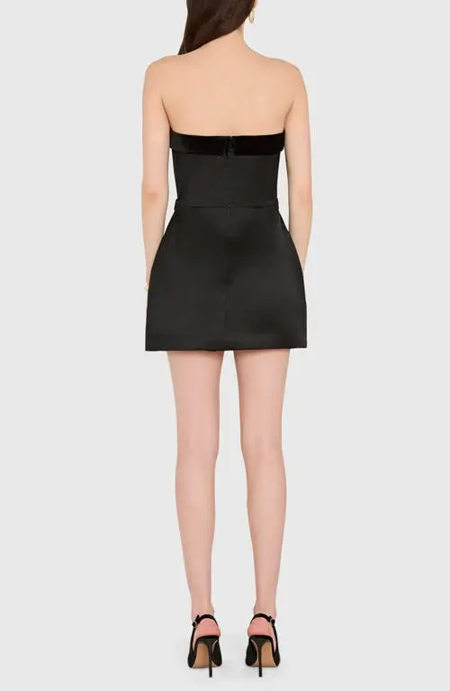 Amanda Uprichard Avalee Strapless Minidress