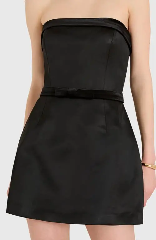 Amanda Uprichard Avalee Strapless Minidress