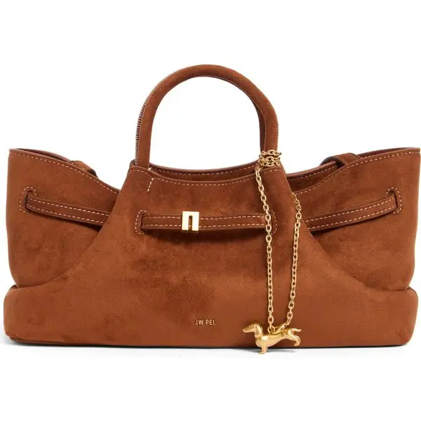Jw Pei Maeve Dachshund Bag Charm - Brown