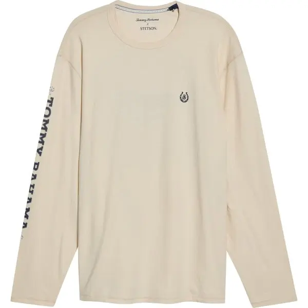 Tommy Bahama Bandana Sands Long Sleeve Cotton T-shirt