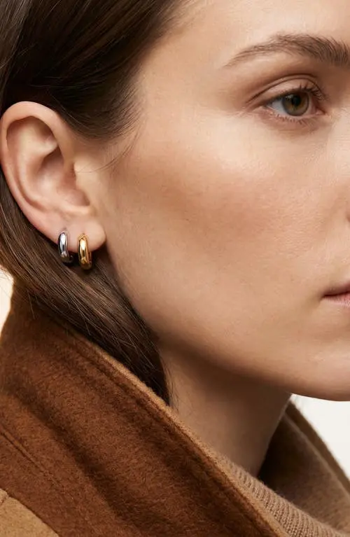 Argento Vivo Zoe Set Of 2 Pairs Huggie Hoop Earrings
