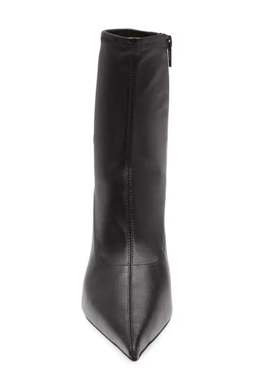 Alexander Wang Fei Pointed Toe Stretch Leather Ankle Boot