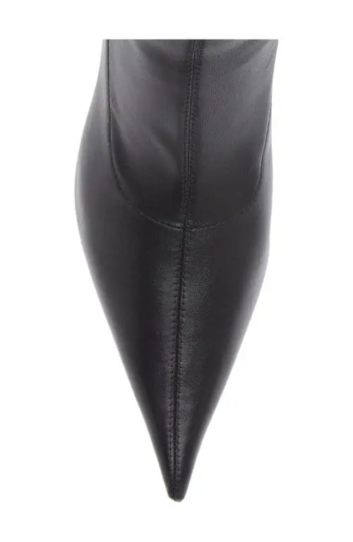 Alexander Wang Fei Pointed Toe Stretch Leather Ankle Boot