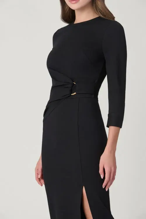 Shoshanna Hardware Ponte Cara Dress