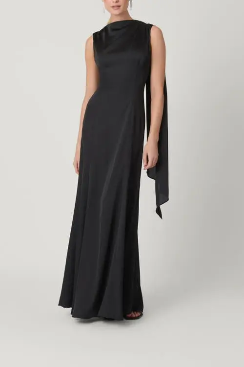 Shoshanna Satin Charmeuse Frankie Dress