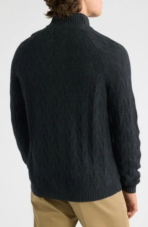 Tommy Bahama Cabana Canyon Wool & Cashmere Sweater - Charcoal