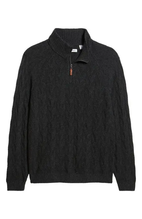 Tommy Bahama Cabana Canyon Wool & Cashmere Sweater - Charcoal