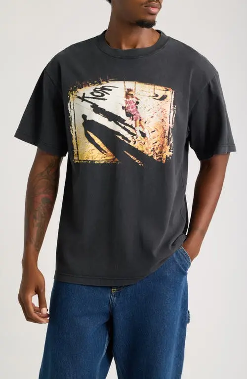 CEREMONY OF ROSES Korn Shadow Cotton Graphic T-shirt