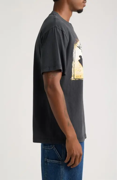 CEREMONY OF ROSES Korn Shadow Cotton Graphic T-shirt
