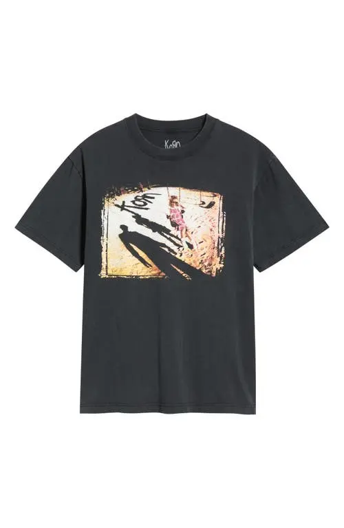 CEREMONY OF ROSES Korn Shadow Cotton Graphic T-shirt