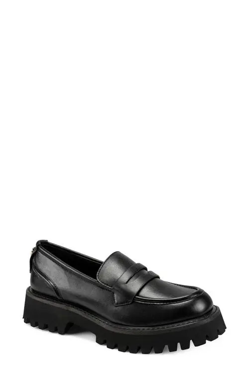 Karl Lagerfeld Paris Genovia Lug Penny Loafer