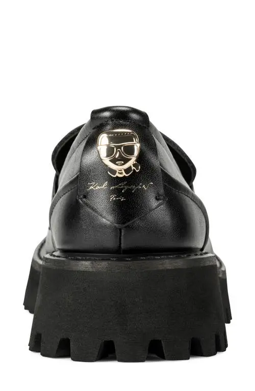 Karl Lagerfeld Paris Genovia Lug Penny Loafer