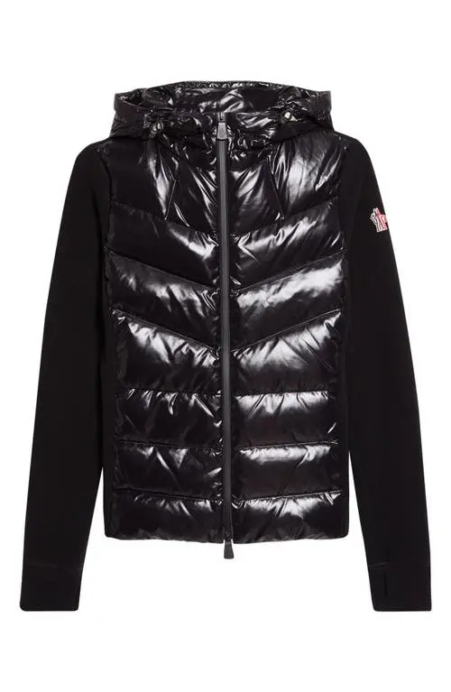 Moncler Mixed Media Down Jacket