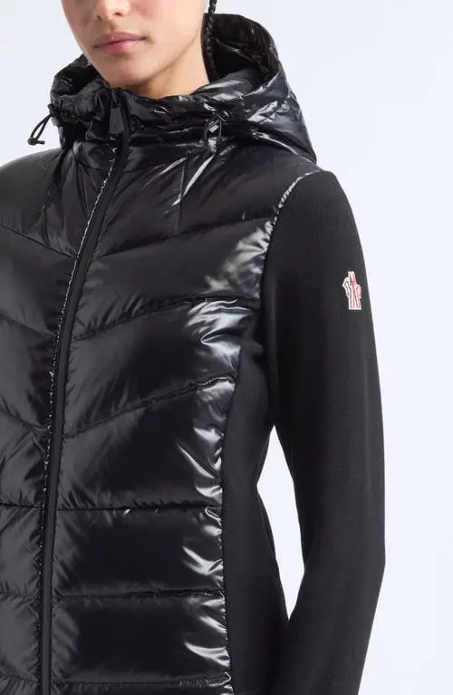 Moncler Mixed Media Down Jacket