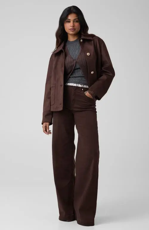 Guess Grace Faux Suede Jacket