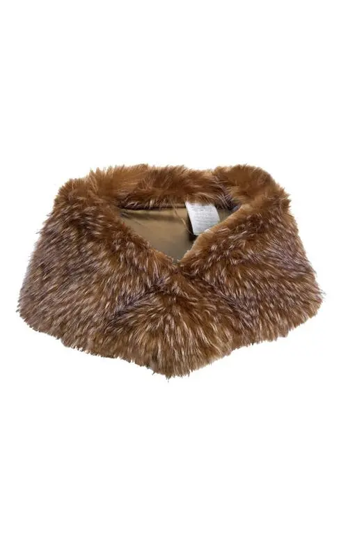 Zimmermann Faux Fur Short Stole