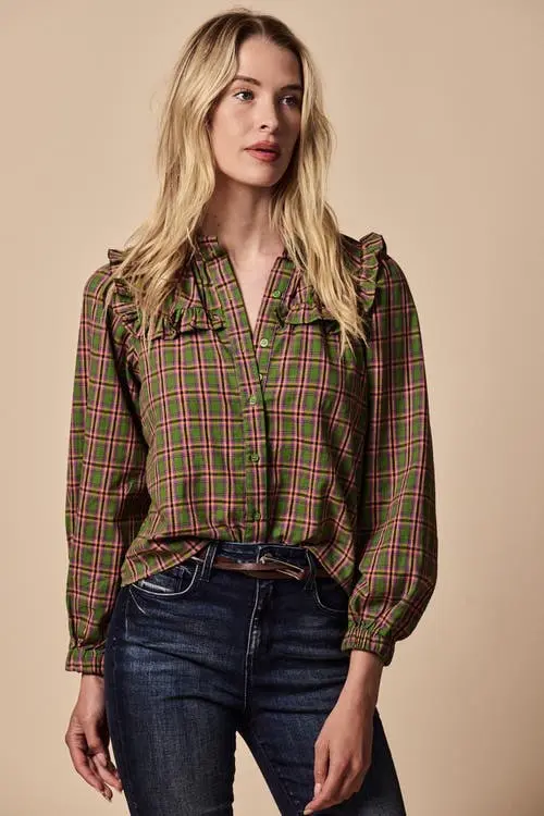 The Shirt By Rochelle Behrens The Long Sleeve Courtney Shirt