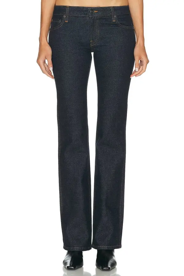 Khaite Conforti Bootcut Leg In Blue
