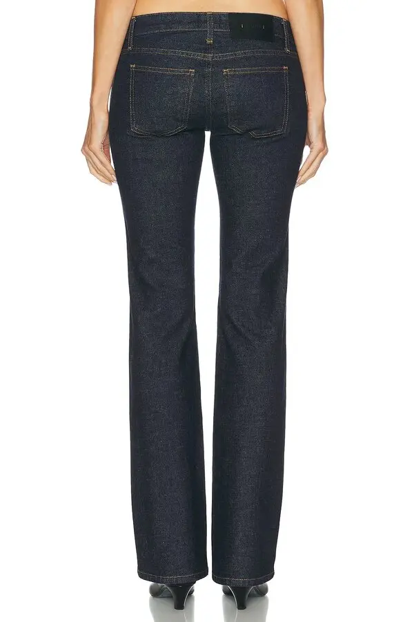 Khaite Conforti Bootcut Leg In Blue