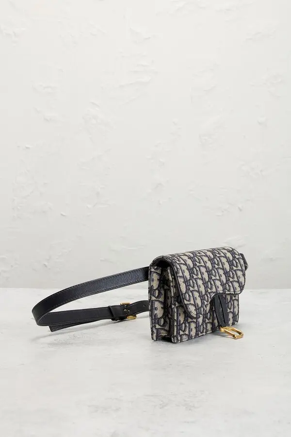 Dior Oblique Saddle Belt Bag