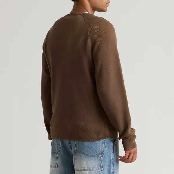 DIME Printed Rib Sweater