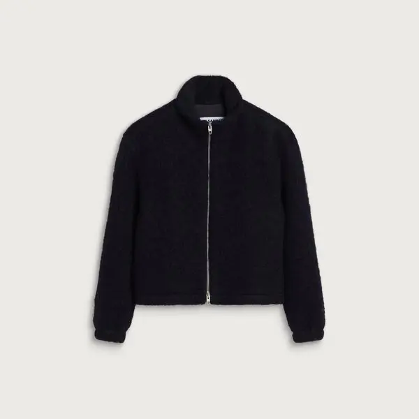 JIL SANDER Zip Up Sweatshirt - Ink