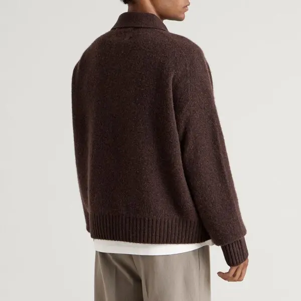 DANIEL SIMMONS Long Sleeve Knit Polo