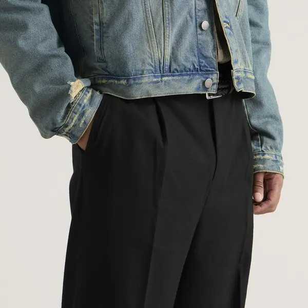 DANIEL SIMMONS Essential Pleated Trousers
