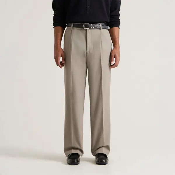 DANIEL SIMMONS Essential Pleated Trousers