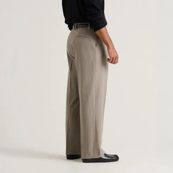 DANIEL SIMMONS Essential Pleated Trousers