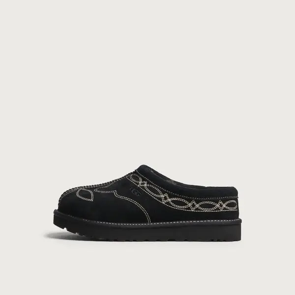 UGG Tasman Western Slipper - Black