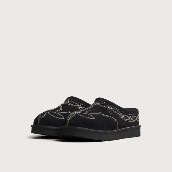 UGG Tasman Western Slipper - Black