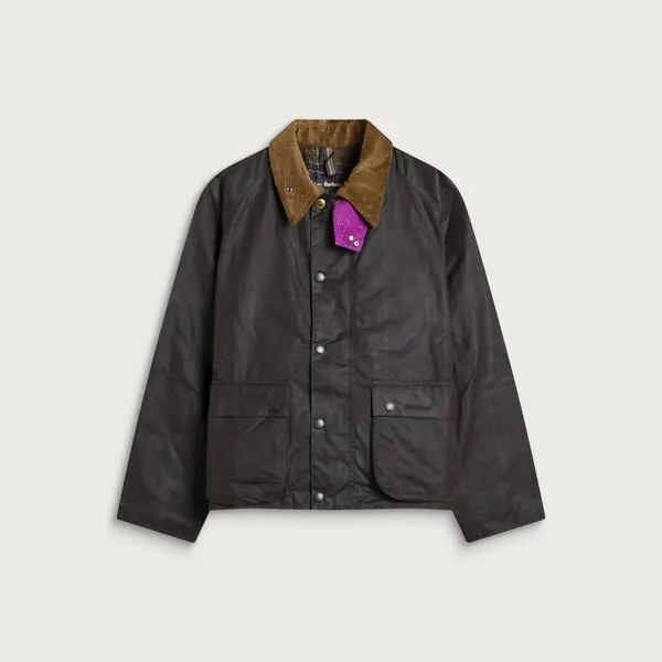 Barbour X Paul Smith Transport Windowpane Wax Jacket