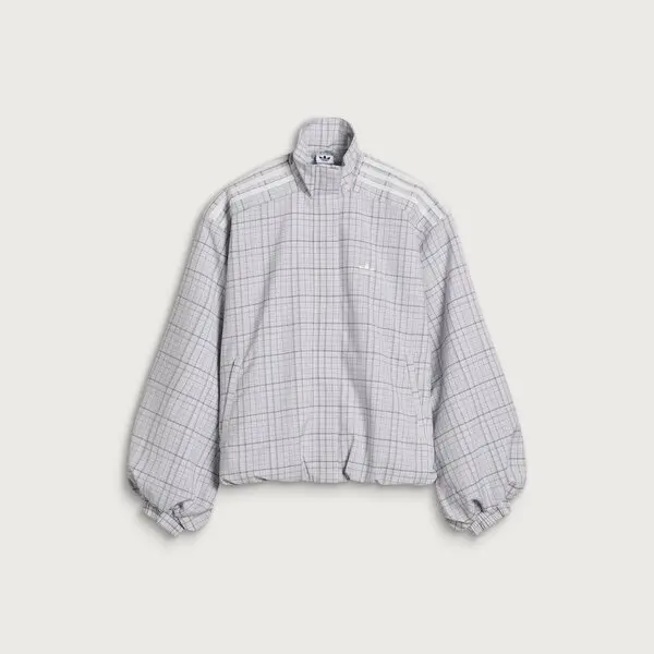 Adidas Check Track Top - Grey