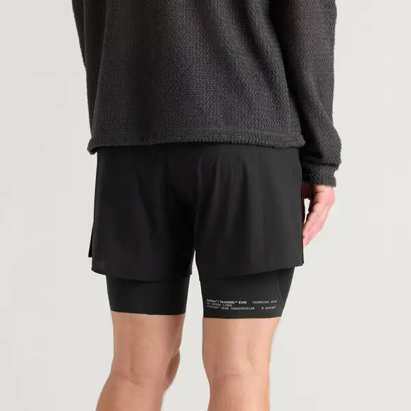 Satisfy Rippy Cordura 8" Shorts - Black
