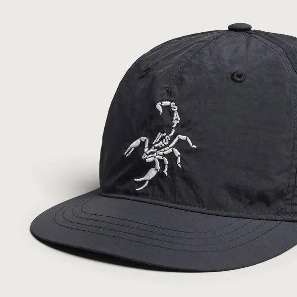Satisfy Flitesilk Scorpion Logo 5 Panel Pinch Cap