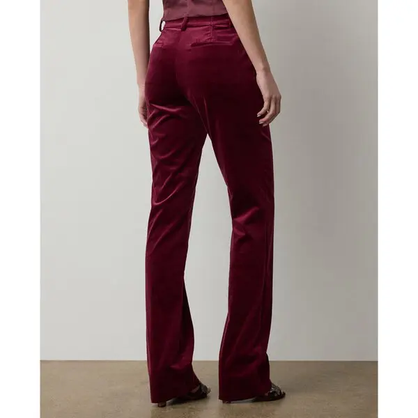 Ralph Lauren Macy Stretch Velvet Pant